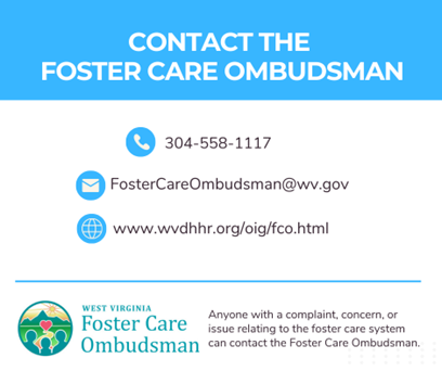 DHHR Highlights Foster Care Ombudsman as Part of National Foster Care Month